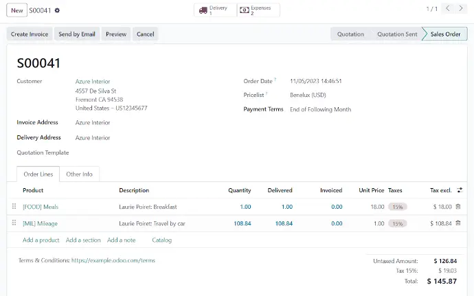 Expense | Linkup Infotech